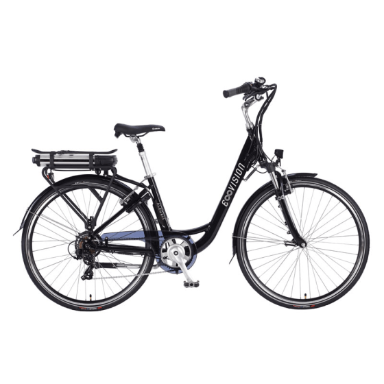 Stijlvolle en comfortabele E-Vision Alegria damesfiets met elektrische ondersteuning – Kids ...